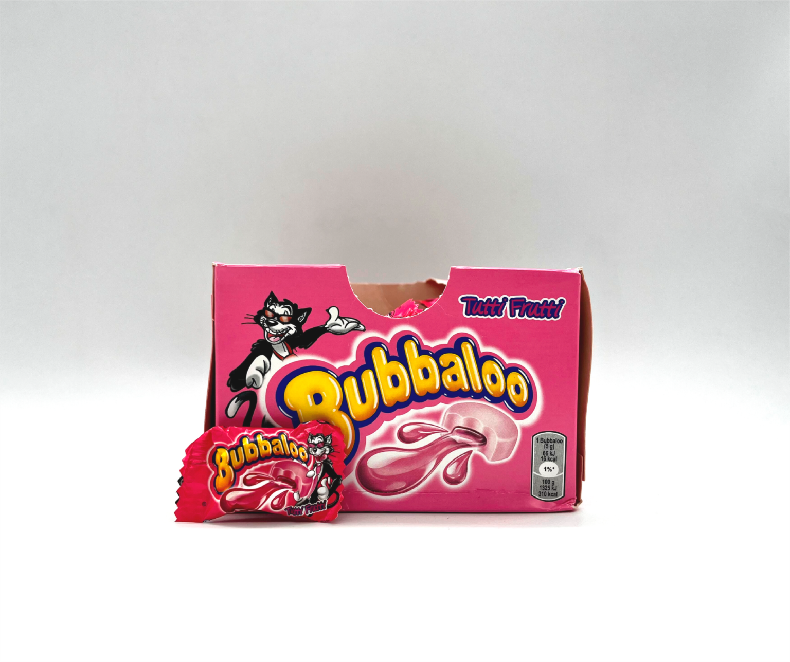 CHICLE TUTTI FRUTI BUBBALOO UND 5 GR - Le Comptoir Latino